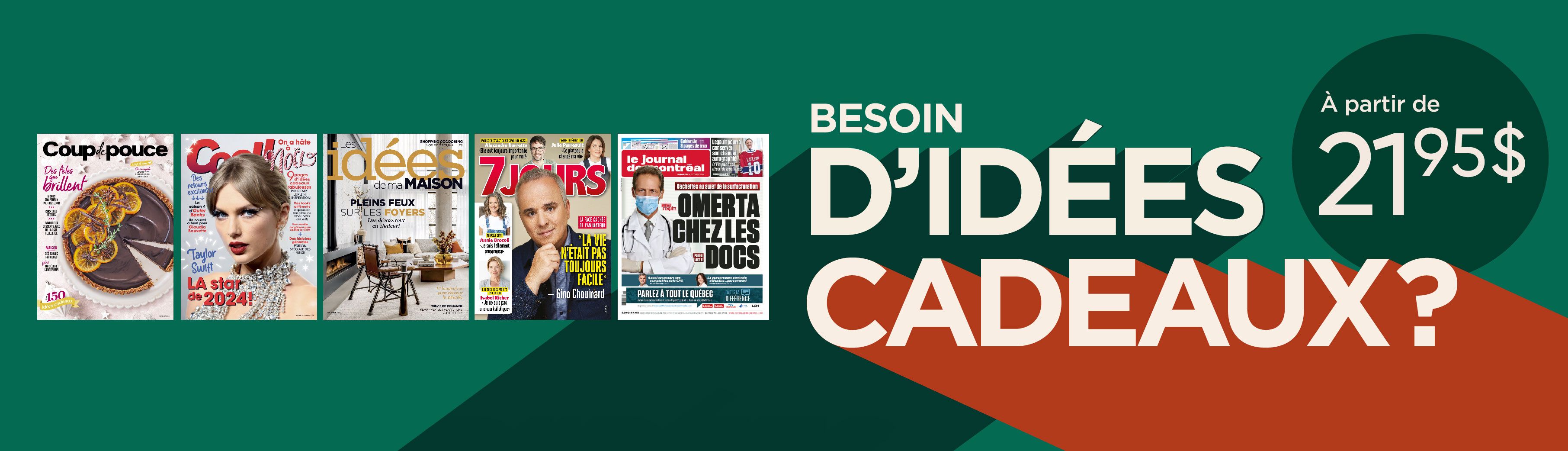 Abonnement aux magazines et journaux | jemabonne.ca